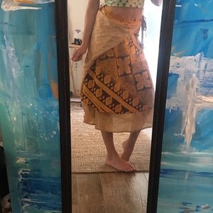 Skirts | Kariza Sari Dress Wrap | Poshmark
